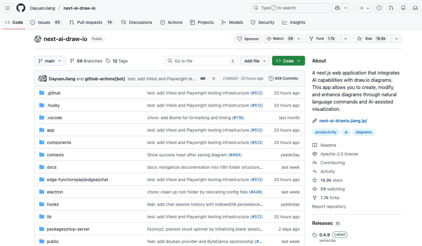 Deploy the AI diagramming tool with one click via EdgeOne Pages